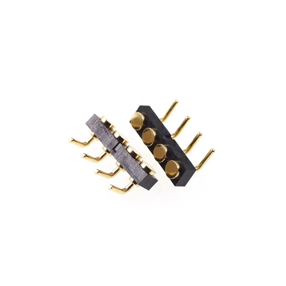Height Spring-Loaded Flat Surface Through Holes right Angle Board Edge ...