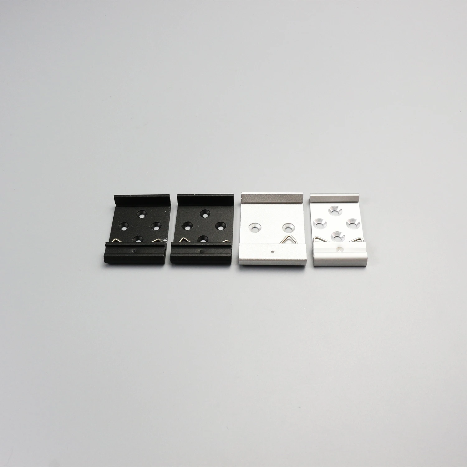 Aluminum Din Rail Fixed Screw Clamp Fasten Clip For Relay Mounting ...