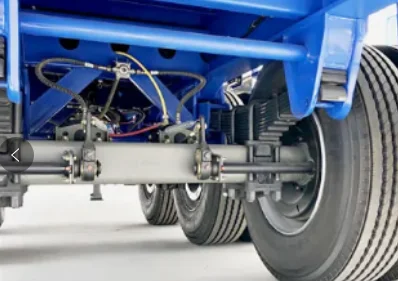 3 Axl Trailer - Semi Truck Bed Frame for High Deck Load