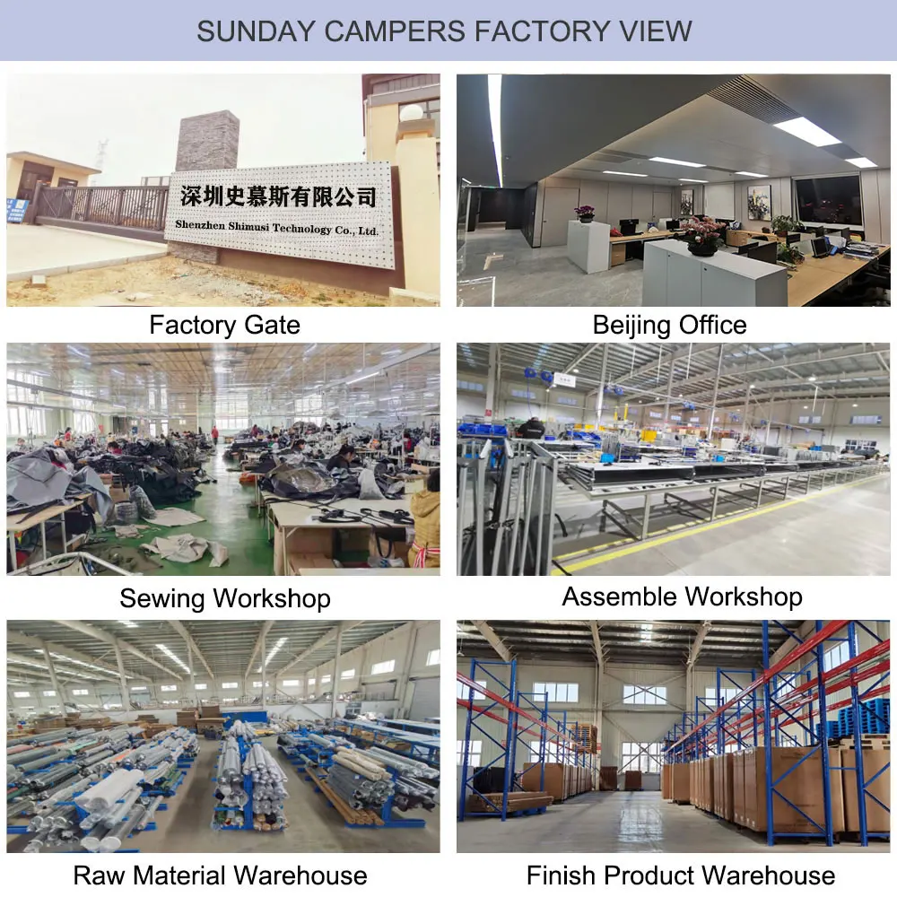 Outdoor Glamping Luxury Heavy Duty 4 Season Cotton Canvas Trap Extra ...