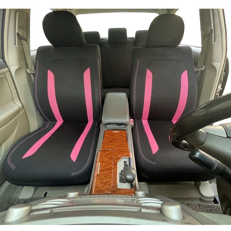 A Complete Set of Sandwich Mesh Splicing and Embossed Car Seat Cushions ...
