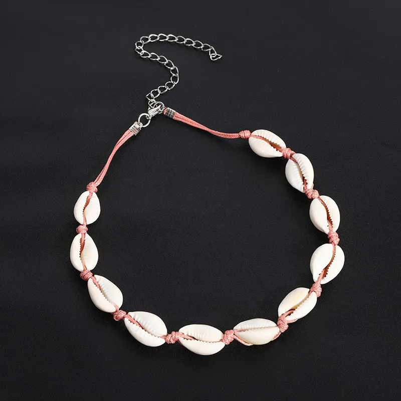 Bohemian Rope Necklaces - Handmade Conch Seashell Jewelry