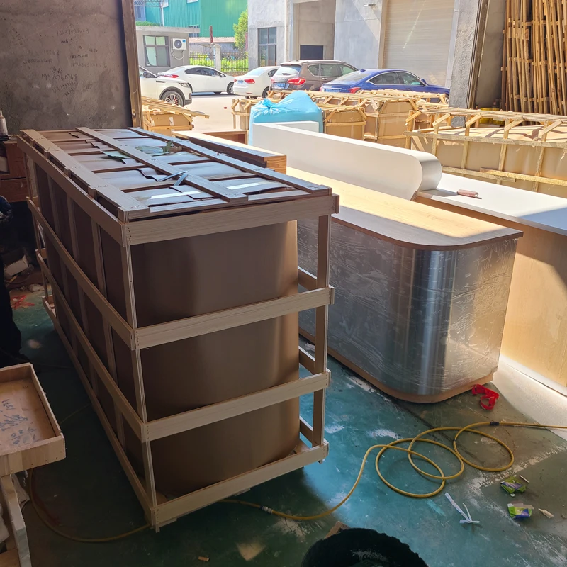 Boutique Clothing Shop Modern Retail Cash Desk Multifunctional Store ...