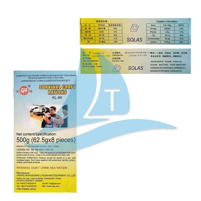 Emergency Marine Life-saving Food Rations For Person - Buy Life-saving ...