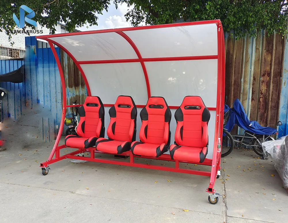 Movable Vip Bleacher For School /stadium/soccer Aluminum Substitute ...