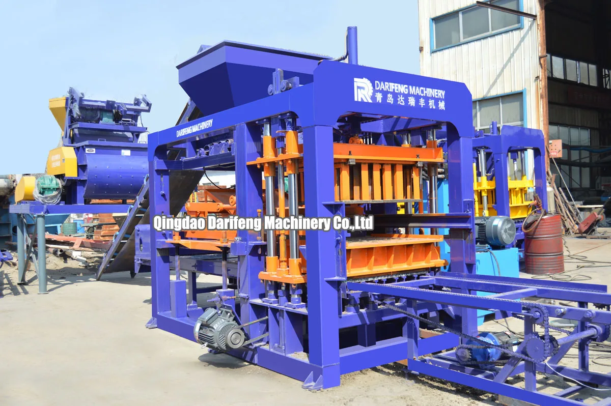 QT6-15 Block Machine for Block Factory - Automatic & High Capacity