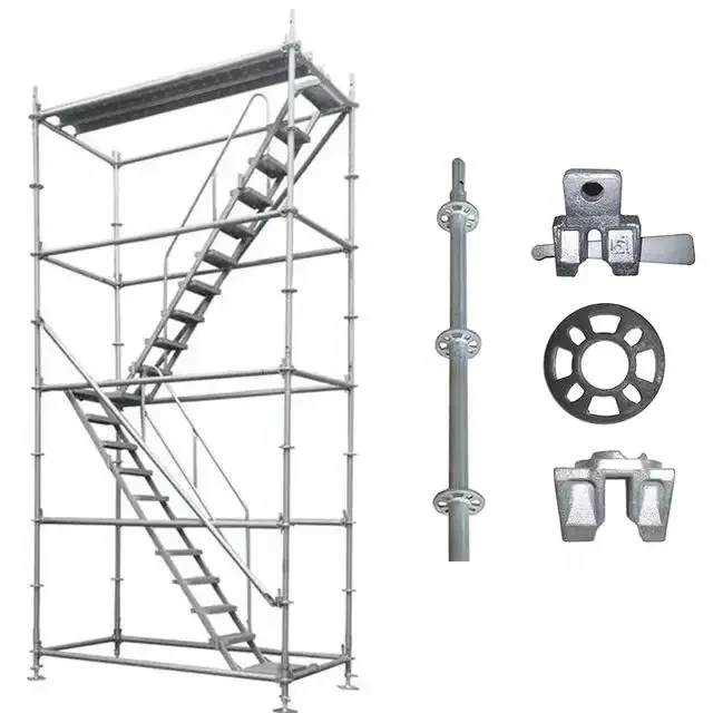 Galvanized Scaffold Ringlock Aluminum Scaffold Platform Construction ...