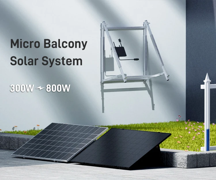 Eu Warehouse Pv Balcony Solar Panel System Balcony Power Plant 600w ...
