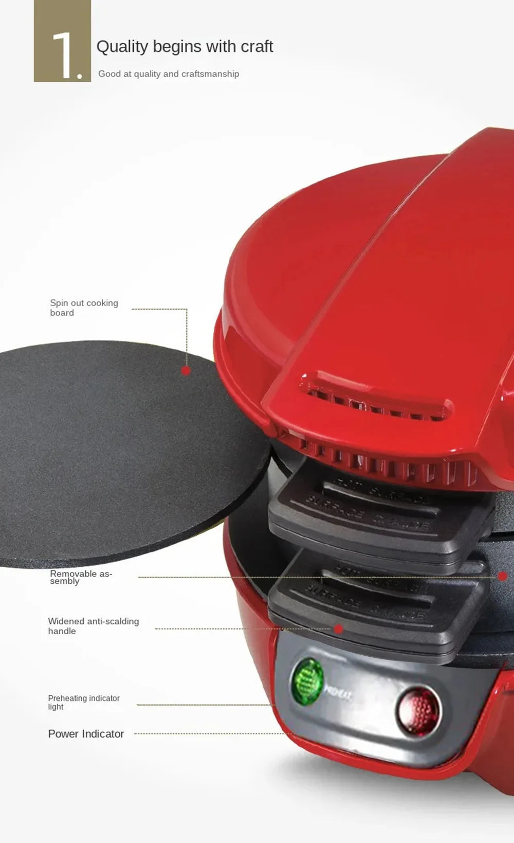 Toast Breakfast Machine - Automatic Burger Maker 110V