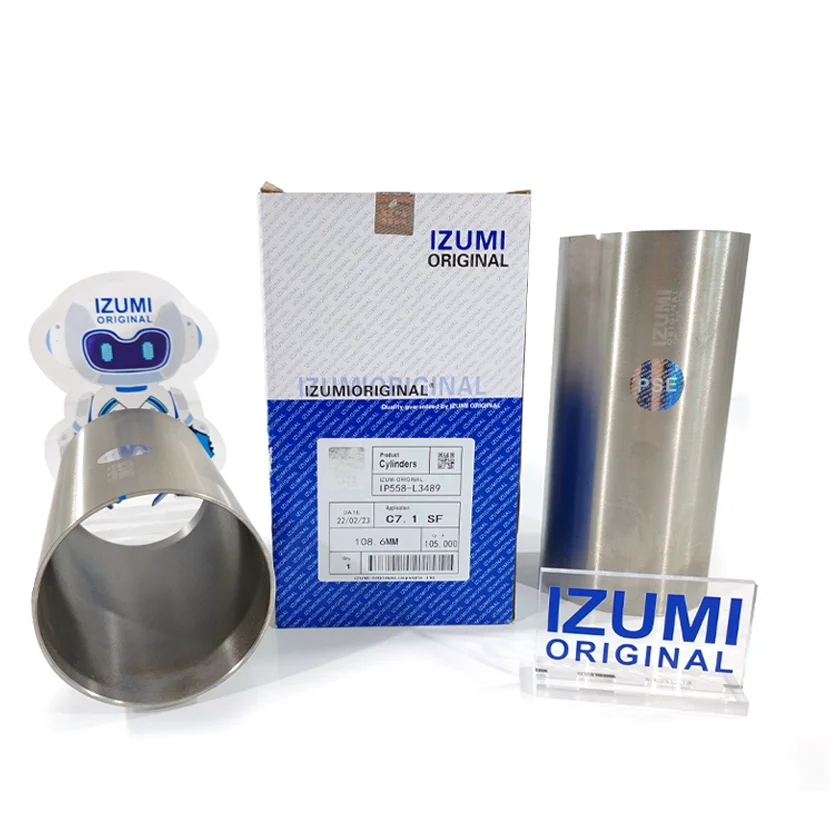 IZUMI ORIGINAL CAT C7 Cylinder Liner 3126 107-7604 1077604 7C6208 ...