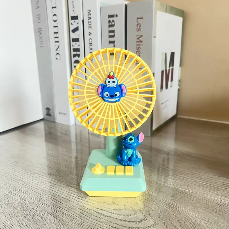 Cartoon Sanrioed Desktop Fan Cute Kt Cat Stitched Kulomi Two-speed Usb ...