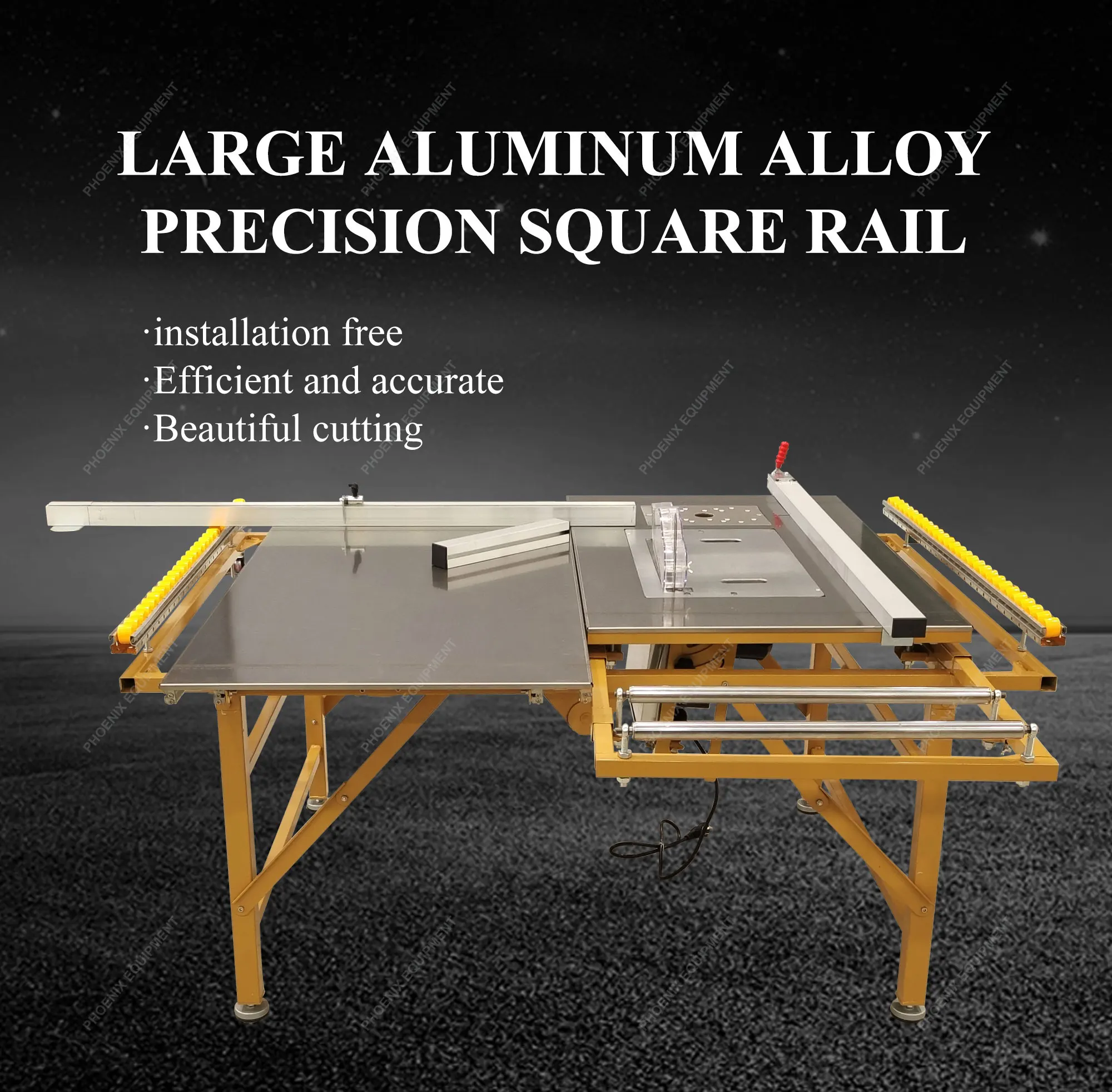 PDMJ16 Multifunctional Saw Bench Table Miter Saw Wood Cutting Sliding ...