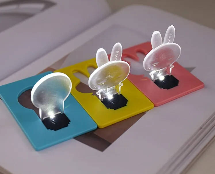 Mini LED Light Card - Portable Christmas Credit Card Light