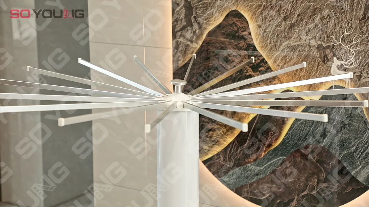 Aluminum Rods Tripod Clothes Drying Rack | 16 Rods | Collapsible Type ...