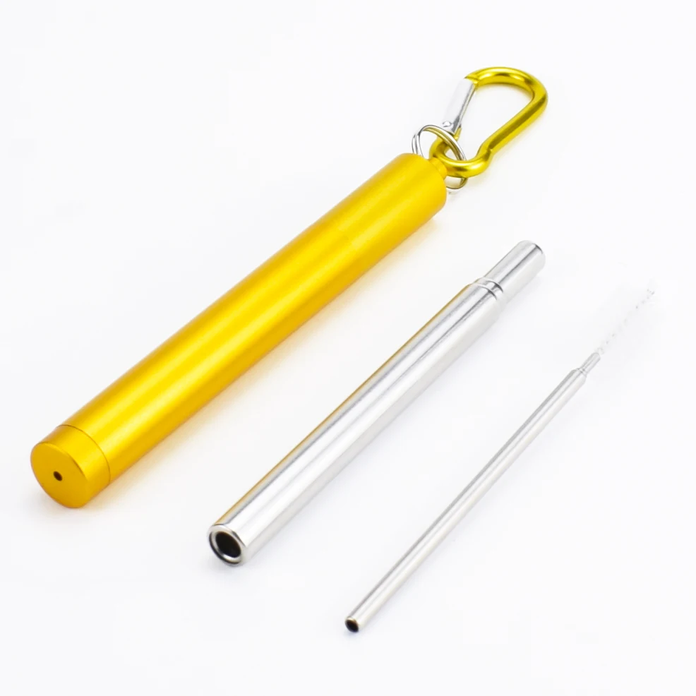 Retractable Straw - Portable & Eco-Friendly Stainless Steel