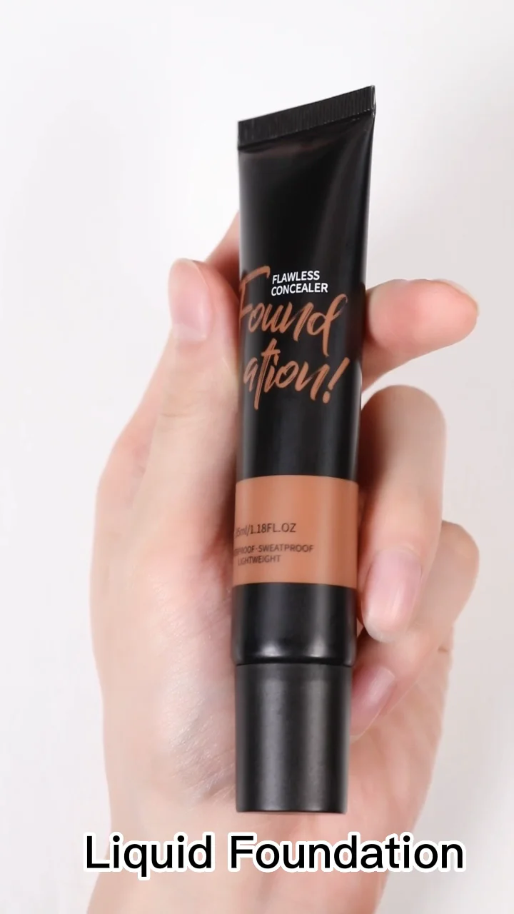 Full Cover Liquid Matte Foundation Stick Lightweight Smoothly Face ...