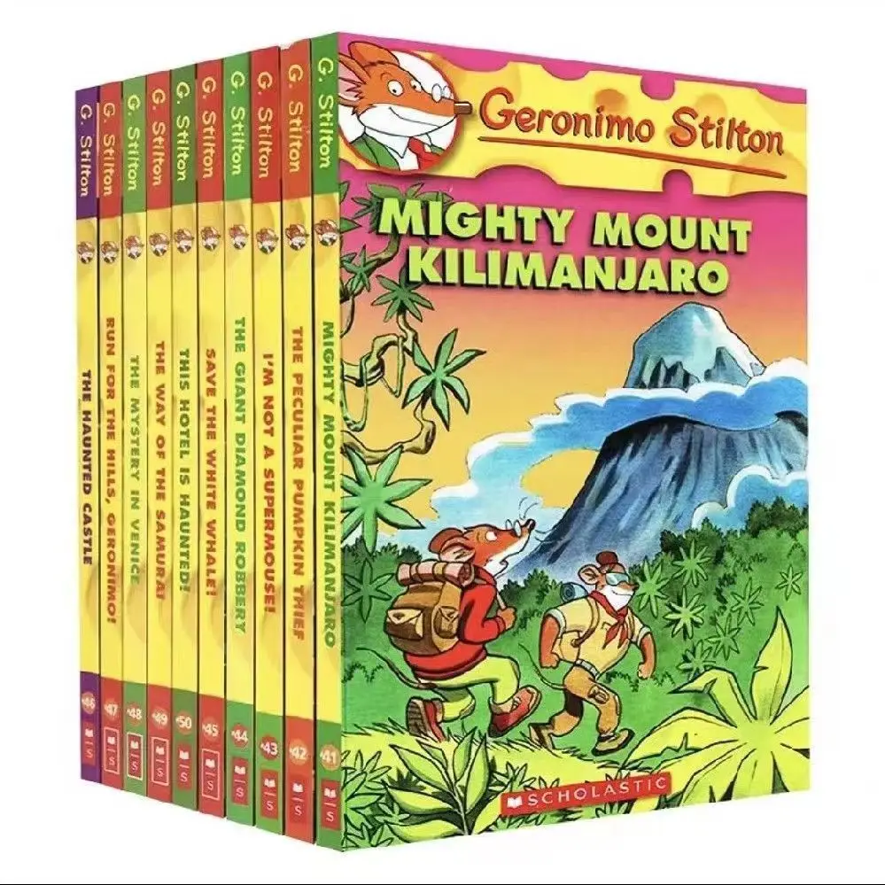 Geronimo Stilton Series - 1-80 Volumes of Fun & Adventure