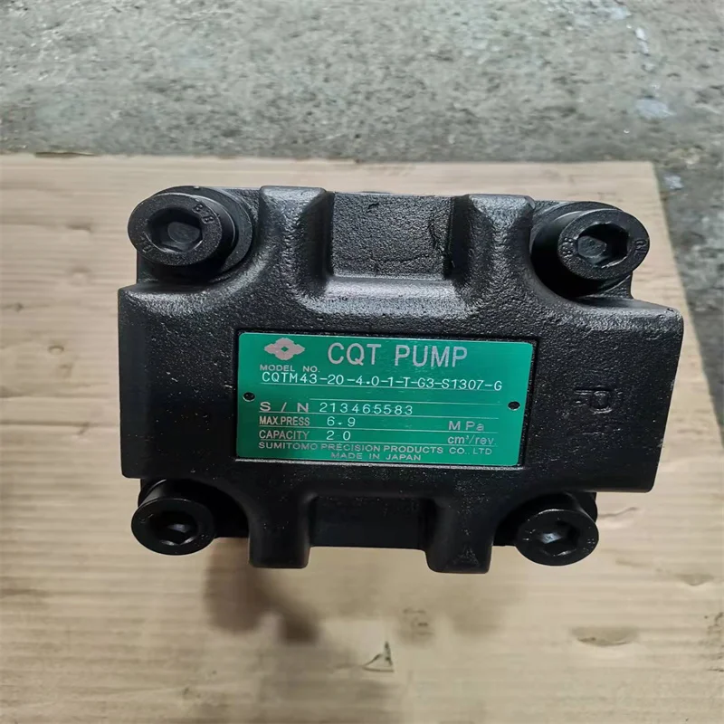 Sumi-tomo Hydraulic Pump Oil Pump Cqtm43 Series Cqtm43-20-4.0-1-t-g3 ...