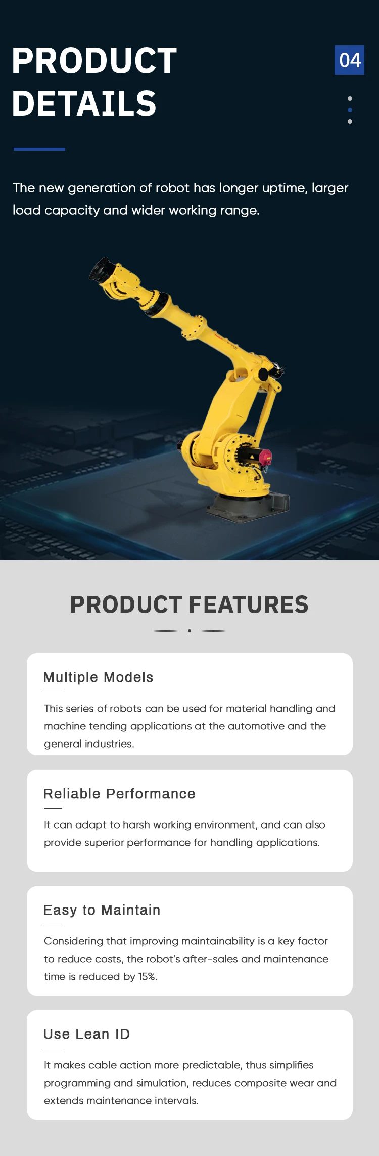 6 Axis Industrial Robotic Arm Sf6-c1400 With 6kg Payload 1440mm Reach ...