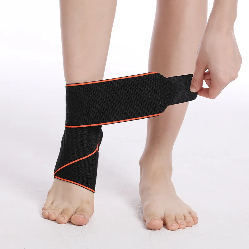 Adjustable Ankle Orthotics Compression Wraps Breathable Nylon Ankle ...