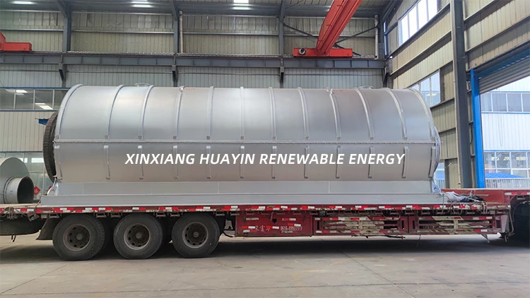 Large Industrial Scale Waste Plastic To Fuel Pyrolysis 200tpd Machine ...
