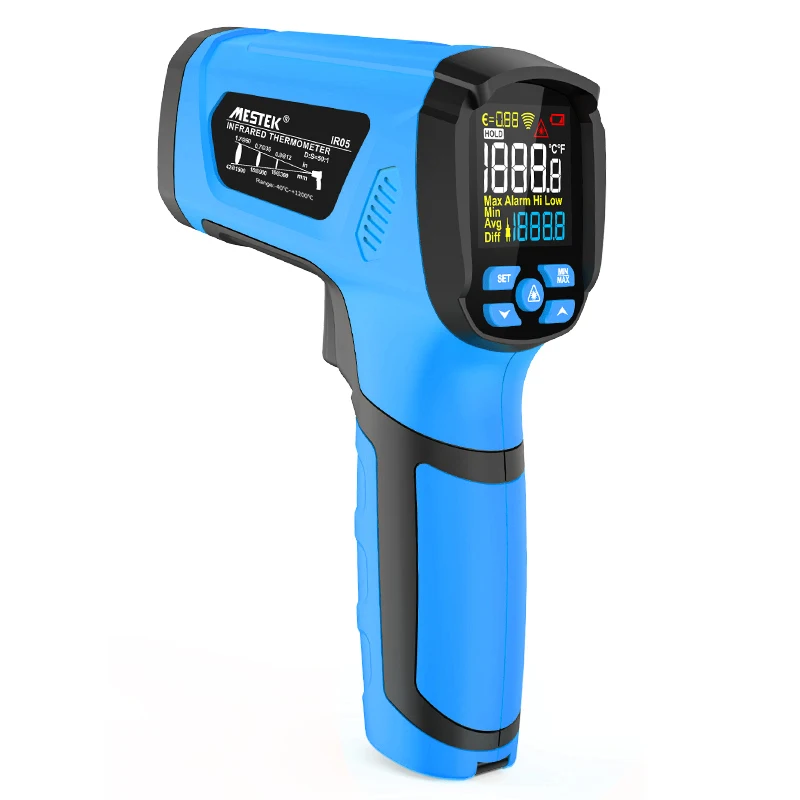 -50-1200c Pyrometer Infrared Thermometer Gun Temperature Measurement ...