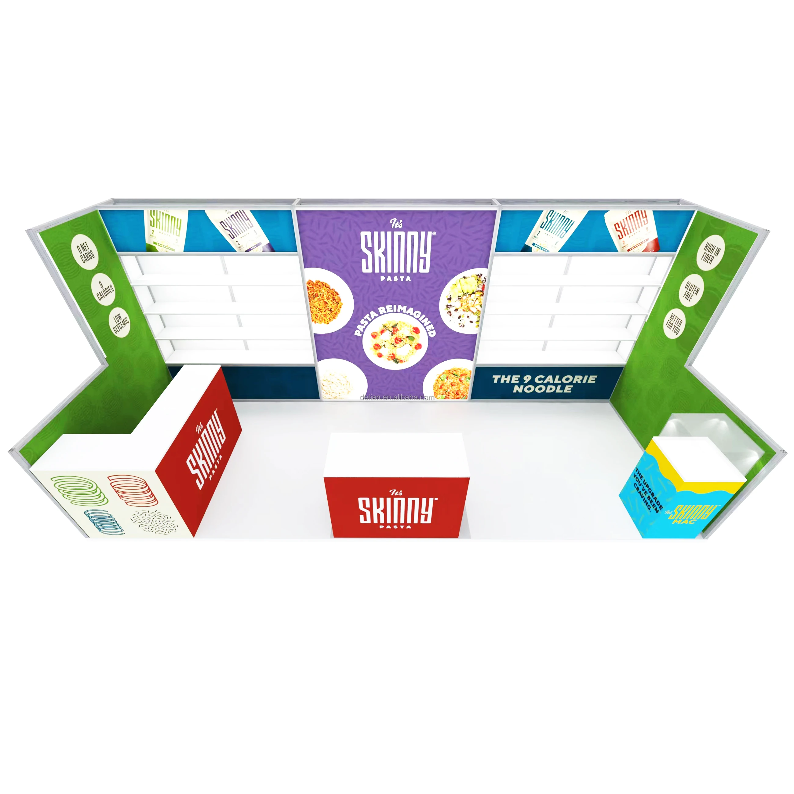 10x20 Exhibit Booth Design - Conference & Trade Show Display