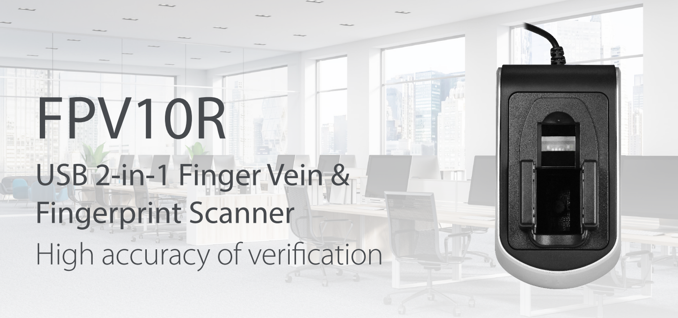 FPV10R Biometric Fingerprint and Finger Vein Reader Scanner