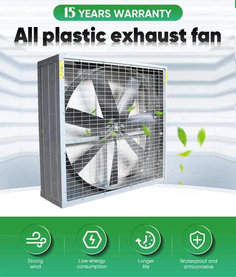 Agriculture Farming Wall Mounted Ventilation Fans For Poultry Farm ...