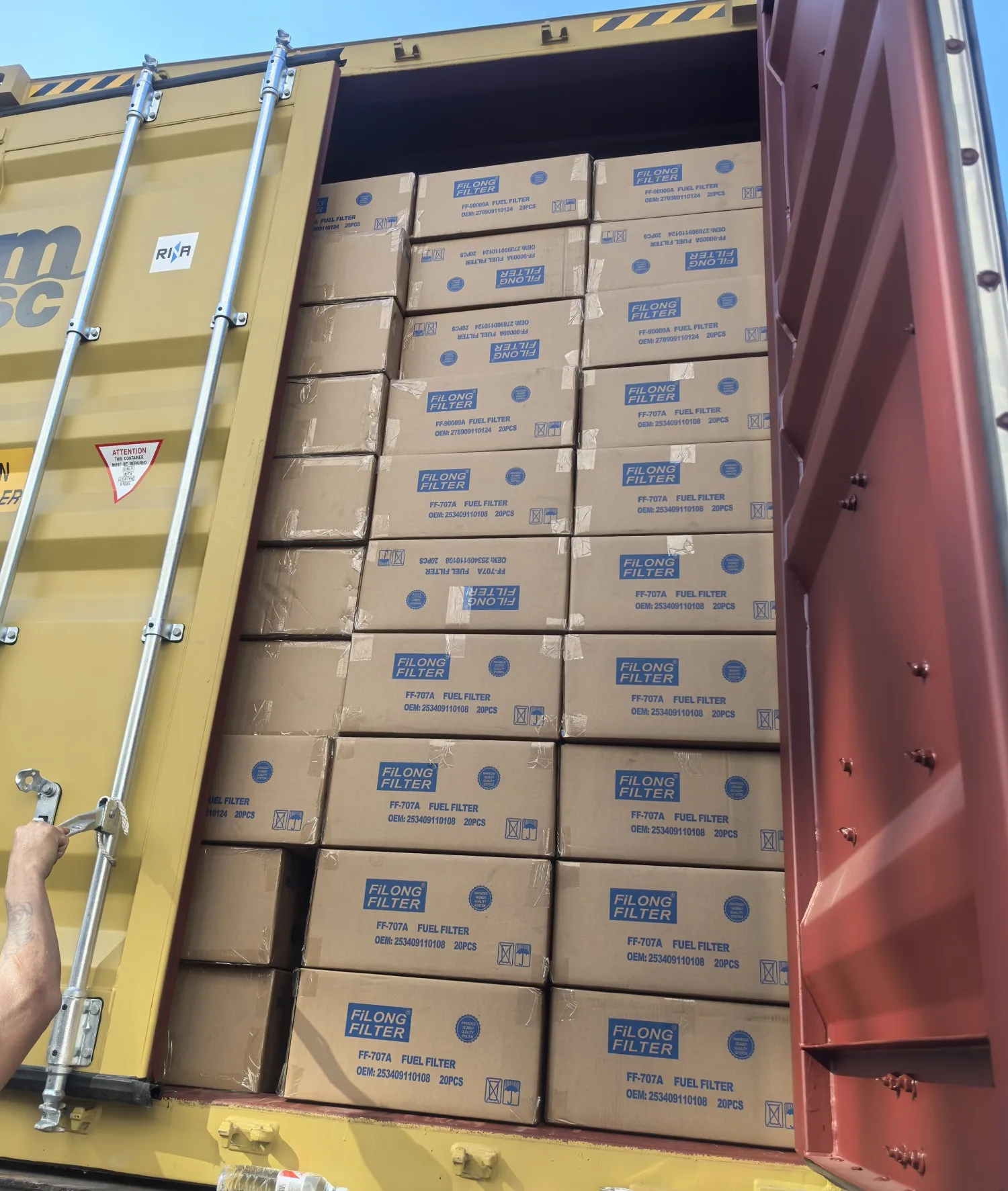 Truck Air Filter 21337557 WA10323 DAF1587 LX1587 21348756 21834199 ...