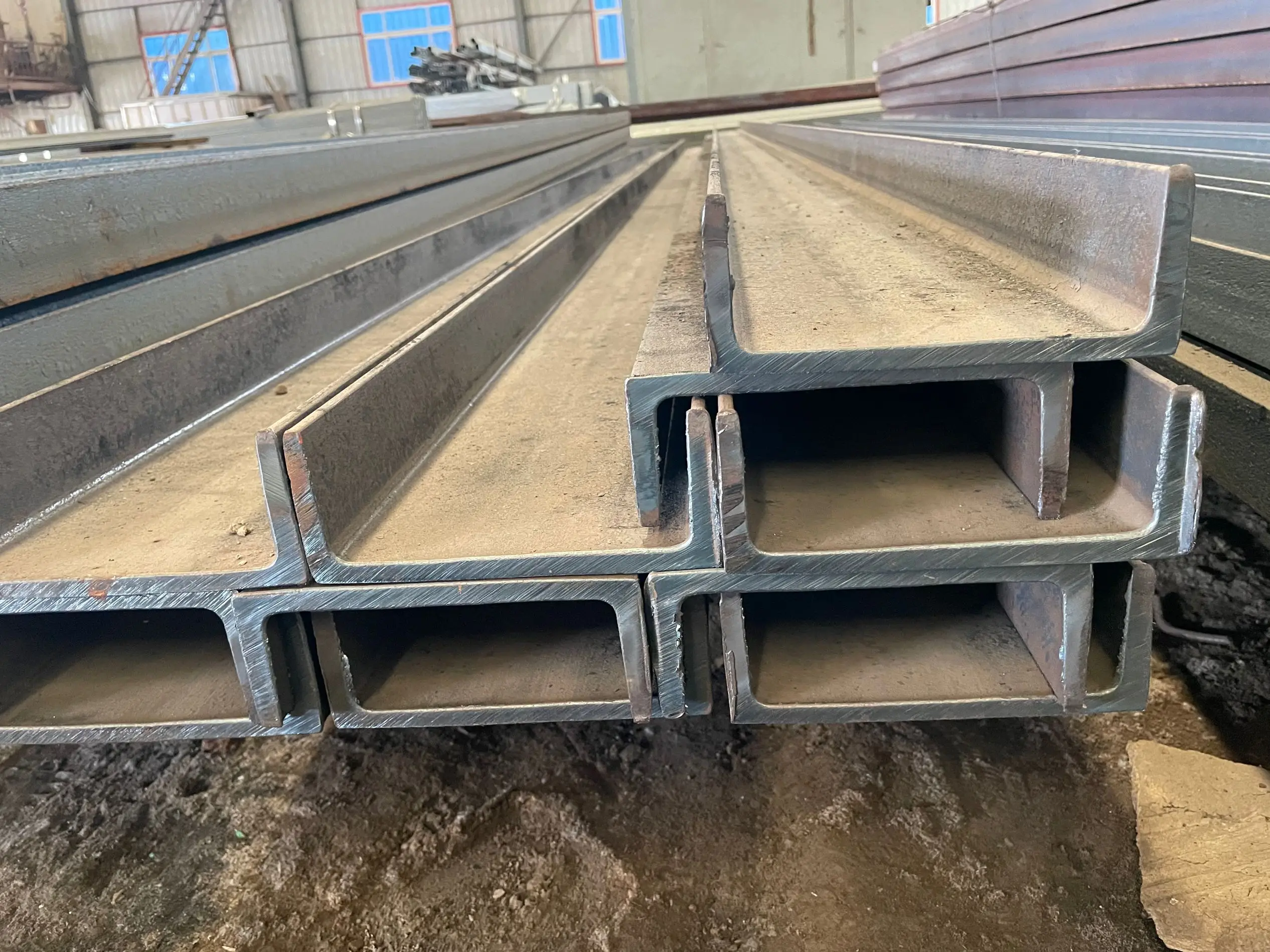 U-shaped Channel Steel Structural Steels W U C Channel Steel A36 Ss400 ...