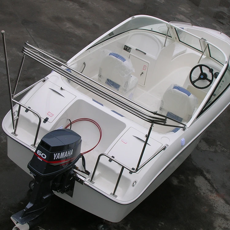 Glass Fiber Reinforced Plastic Speedboat for Sports & Entertainment for ...