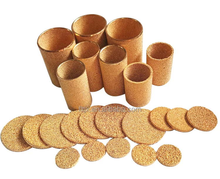 Copper Powder Sintered Air Filter Copper Filter Sand Brass Filter ...