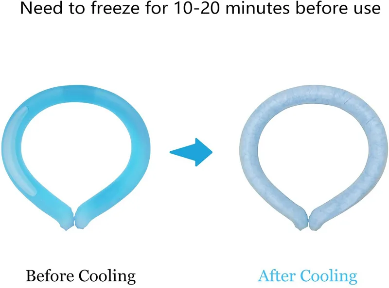 Tenking TPU+PCM Neck Ring Cooler Wrap Tube-Anti-Heat & Heatstroke ...