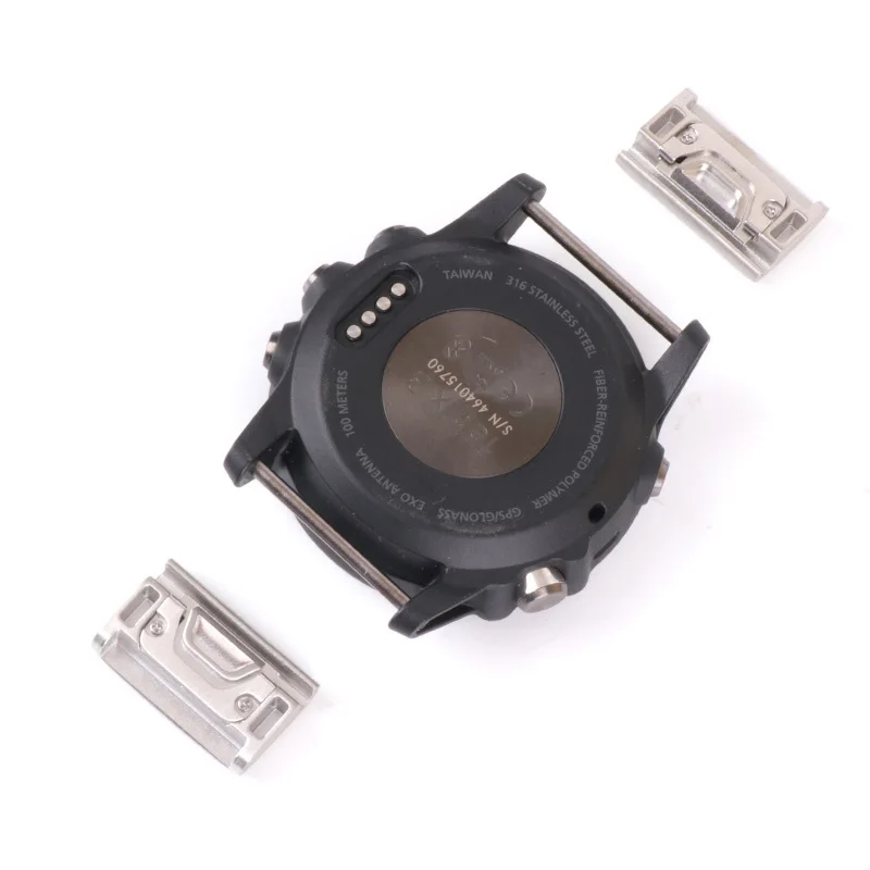 Stainless Steel Watch Strap Connectors for Garmin Watches