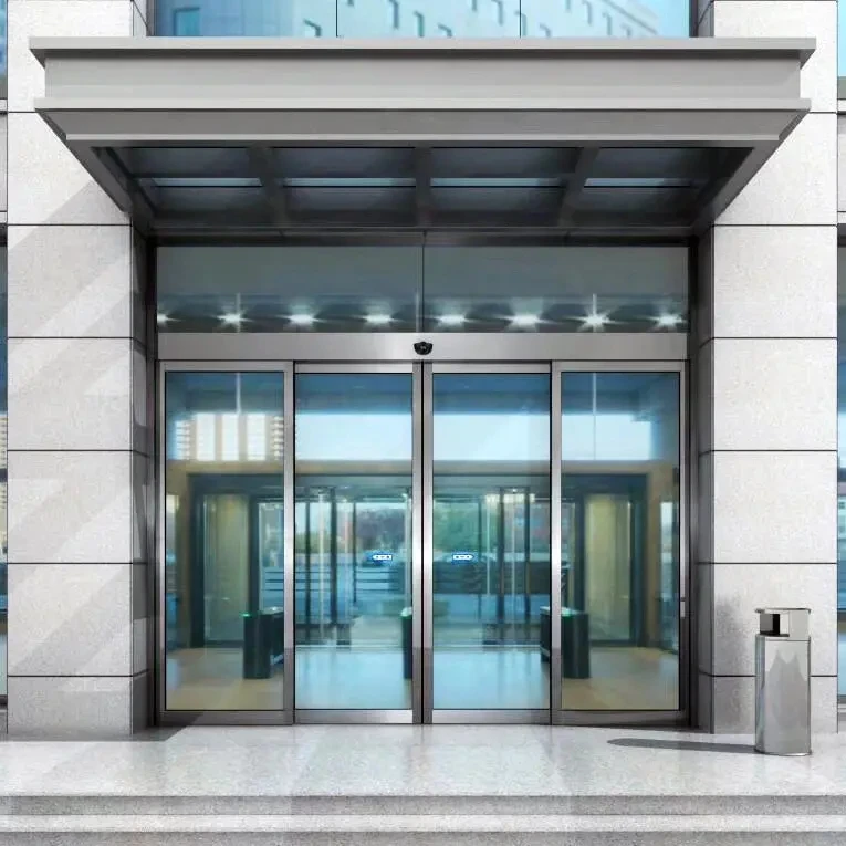 High Quality Sliding Glass Entry Automatic Induction Doors Door Open ...