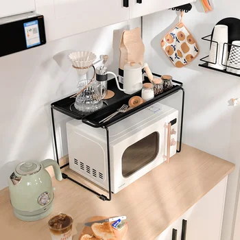 Wholesale Kitchen Microwave Oven Shelf 2-tier Standing Cabinet ...