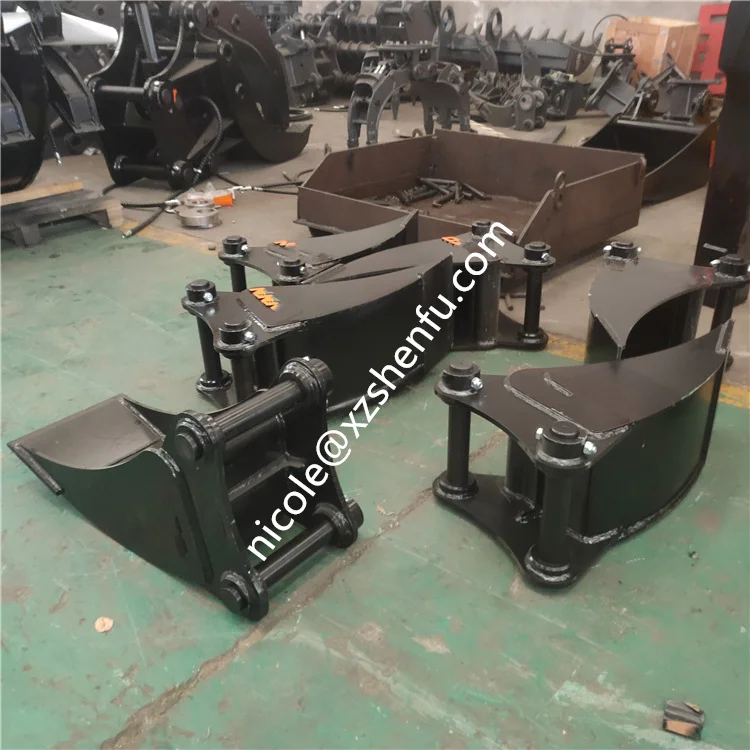 Excavator Spade Buckets Trench Bucket For Ex35 Pc40 Pc55 Excavator ...