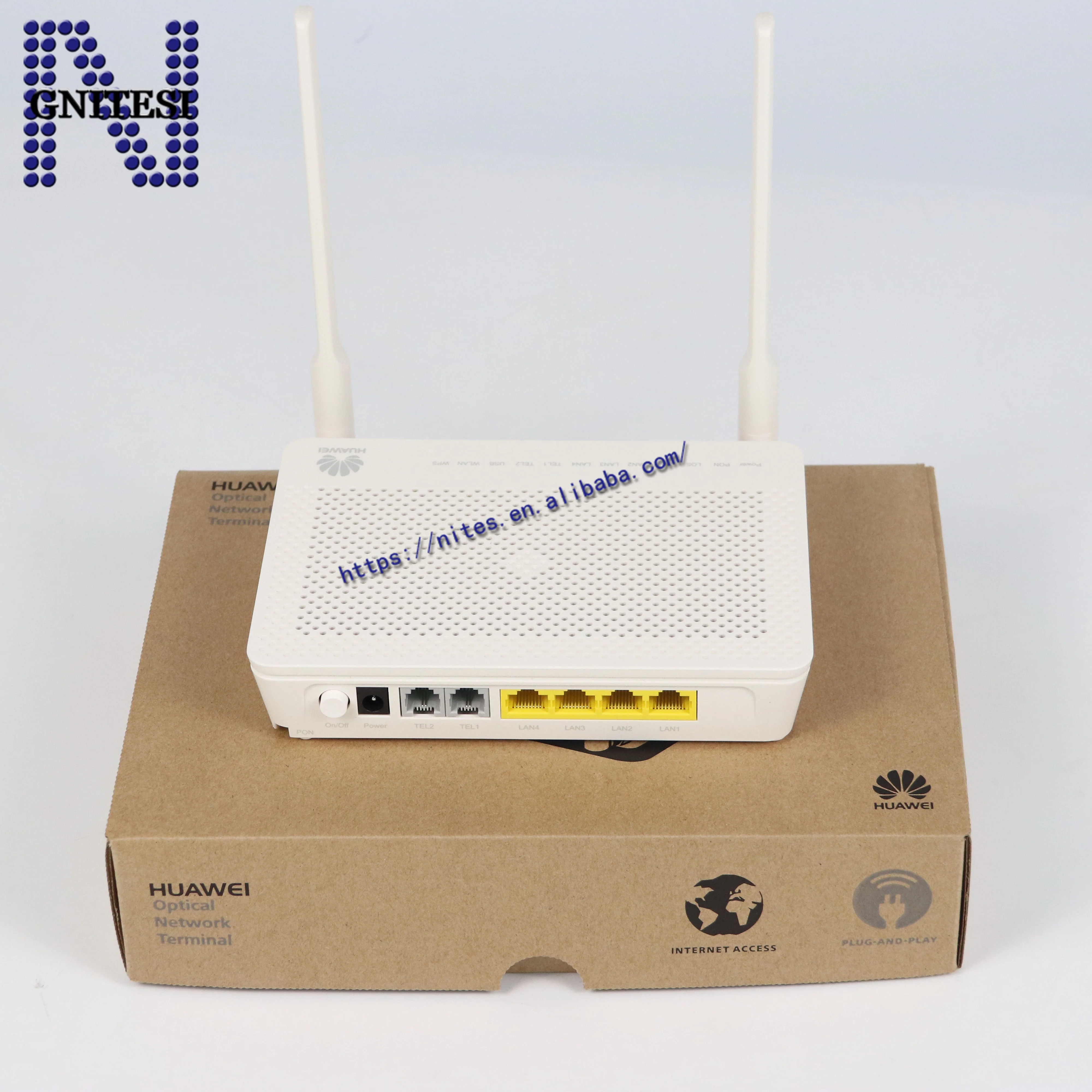HW HG8245H5 GPON ONU ONT FTTH HGU Router - 4GE+2TEL+WIFI