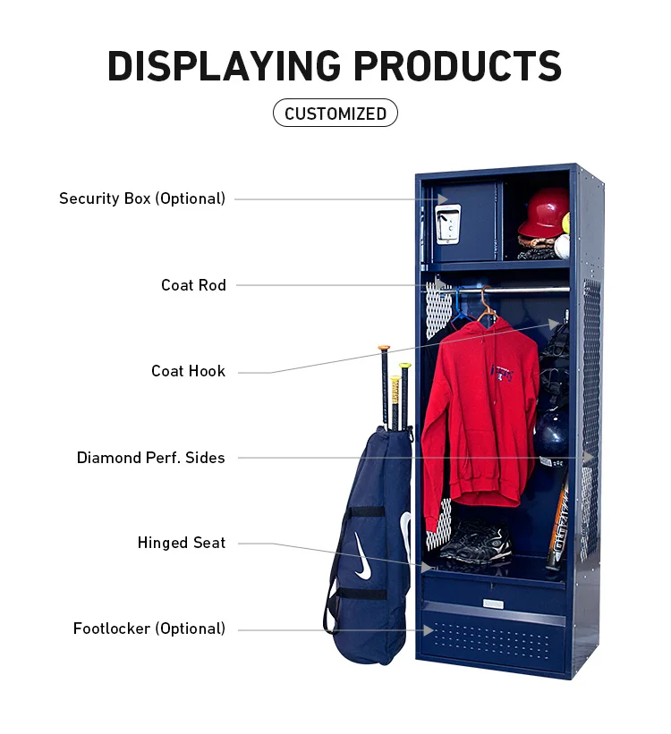 Durable Sports Lockers - Quality Metal Room Furniture