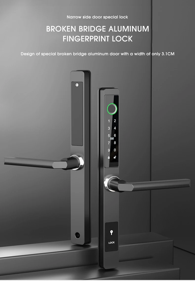 Ttlock Smart Lock Open-air Balcony Using Narrow Side Sliding Door ...