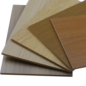 18mm Melamine Faced Medium Density Mdf Board Fiberboard For Kitchen Cabinet Door - Buy Mdf Board ...