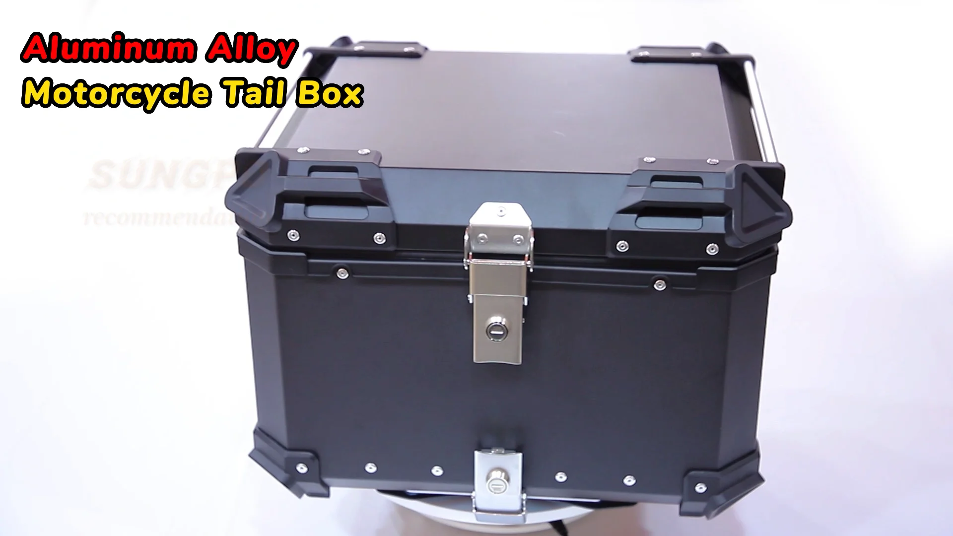 Bk 55l Food Motorbike Delivery Aluminion Motor Rear Boxes Aluminum ...