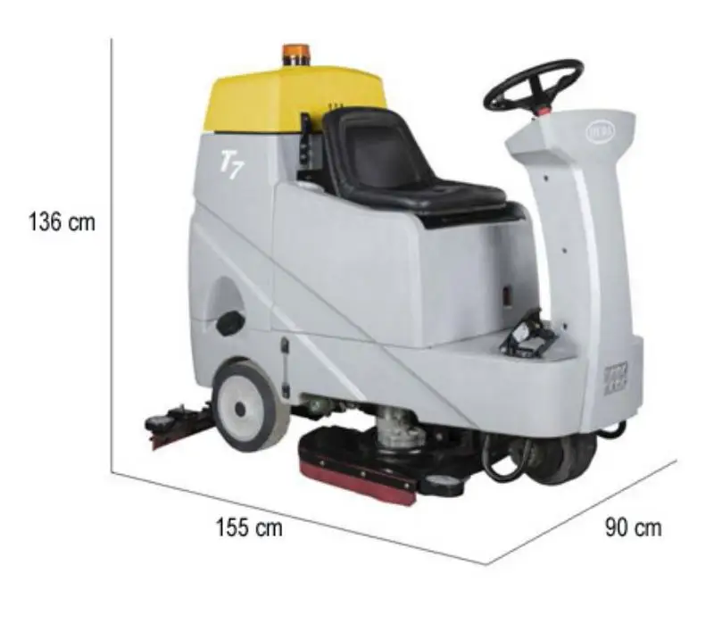 High Efficiency Commercial Cleaning Machine for Tiles