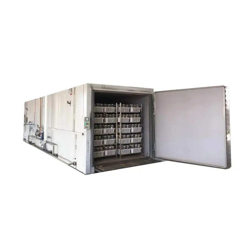 Mushroom growing equipment square double door autoclave sterilizer substrate sterilizing machine ...