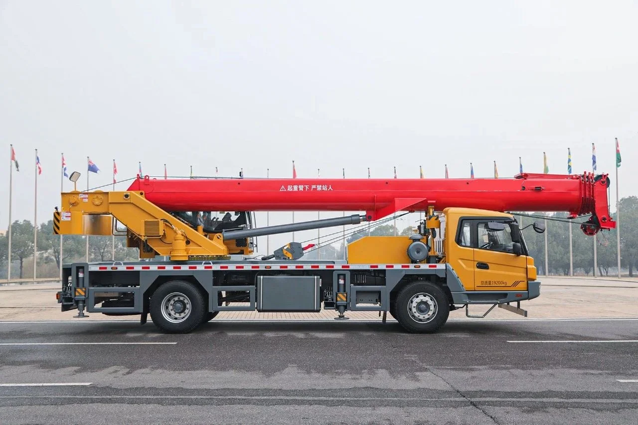 Small Mini Telescopic Pickup Stc120t5 12ton Mobile Truck Crane - Buy ...