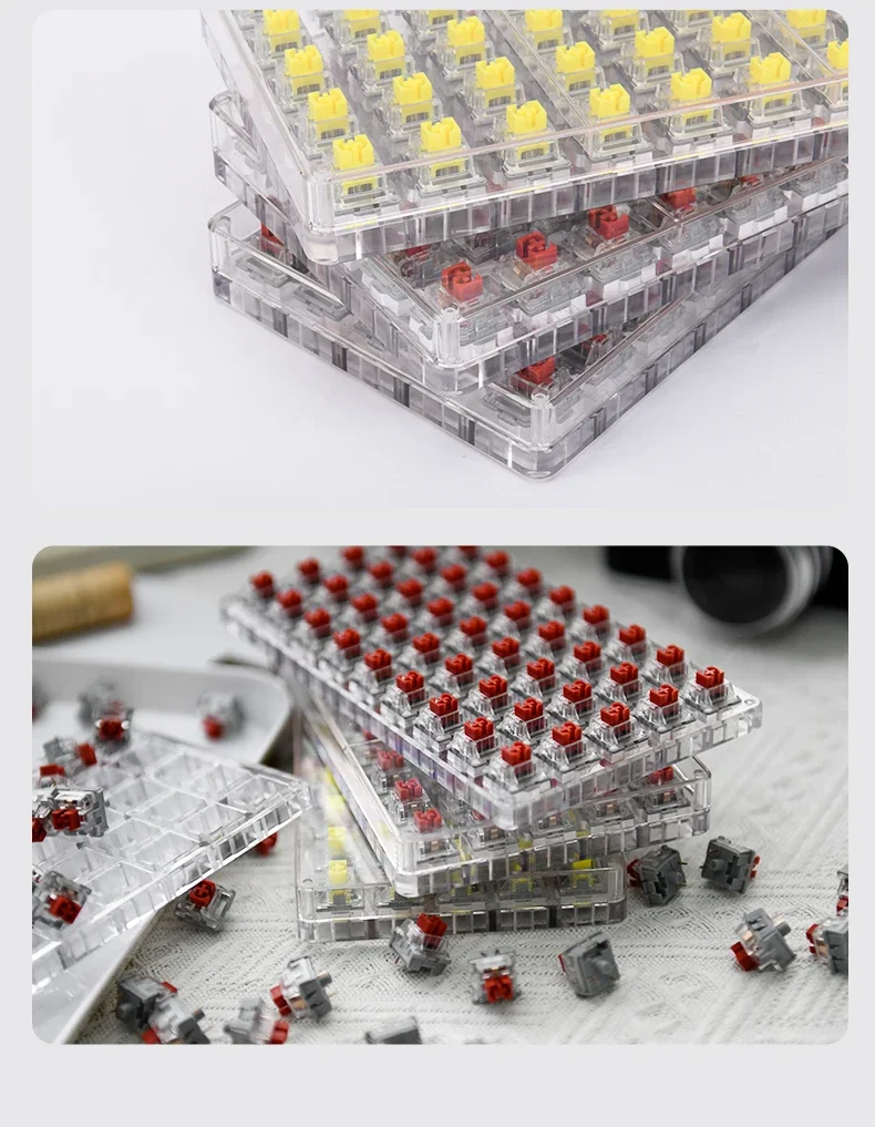 AJAZZ Red Switches - Linear Mechanical Keyboard Experience