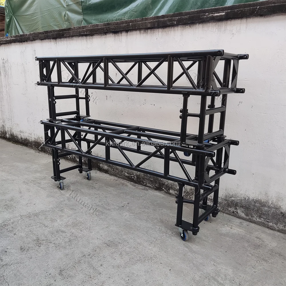 Aluminum Alloy 6082-T6 10FT Stackable Extended Telescopic Legs Moving ...