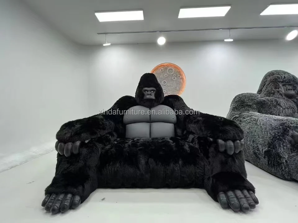 Custom Godzilla Fluff Monster Sofa - King Kong Gorilla