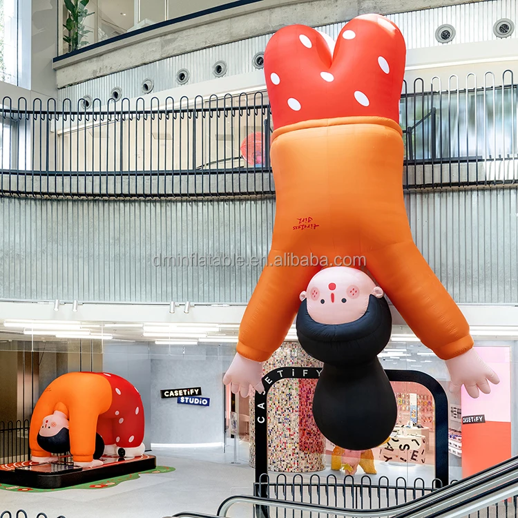 Giant Custom Girl Inflatable Custom Design Big Mascot Advertising ...